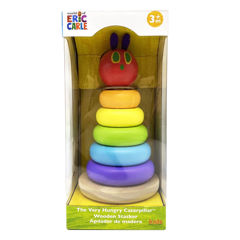 The Very Hungry Caterpillar | Wooden Stacker | THE WORLD OF ERIC CARLE ...
