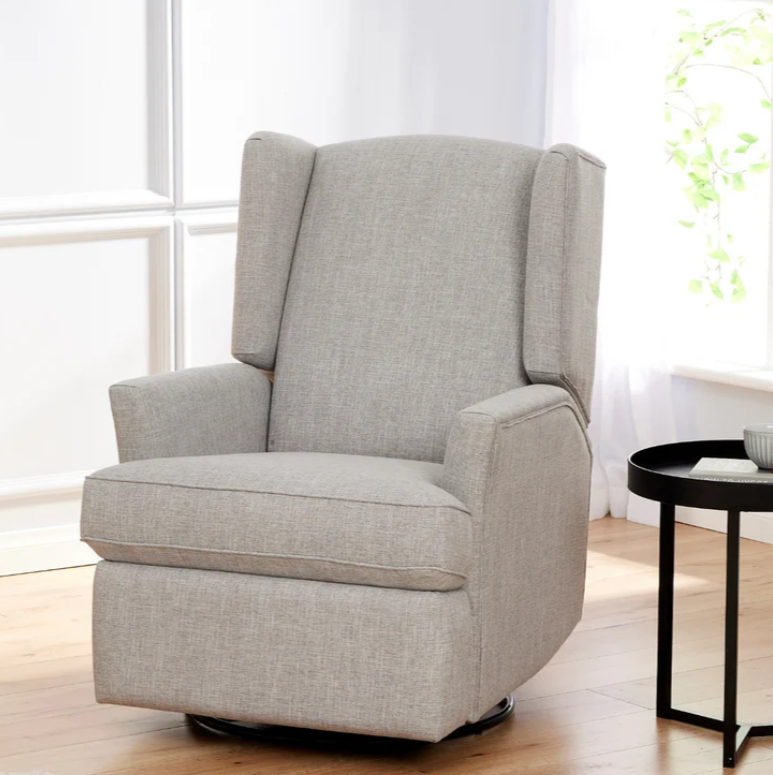 Chelsea | Electric Recliner Glider Nursery Chair | Pure Grey | iL Tutt ...